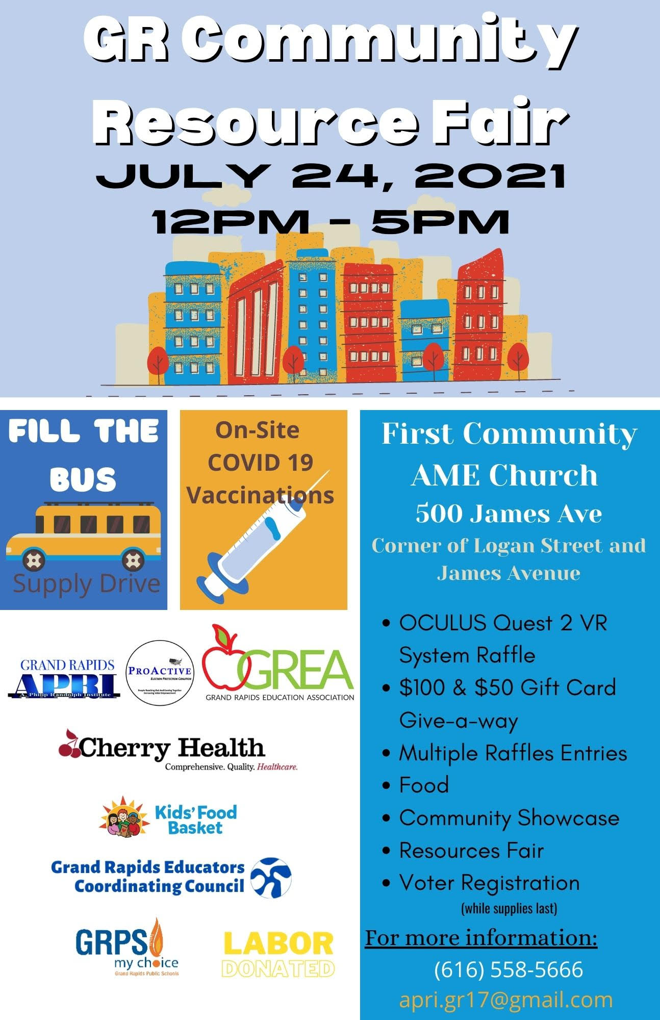 GR Community Resource Fair July 24, 2021 - Grander Media