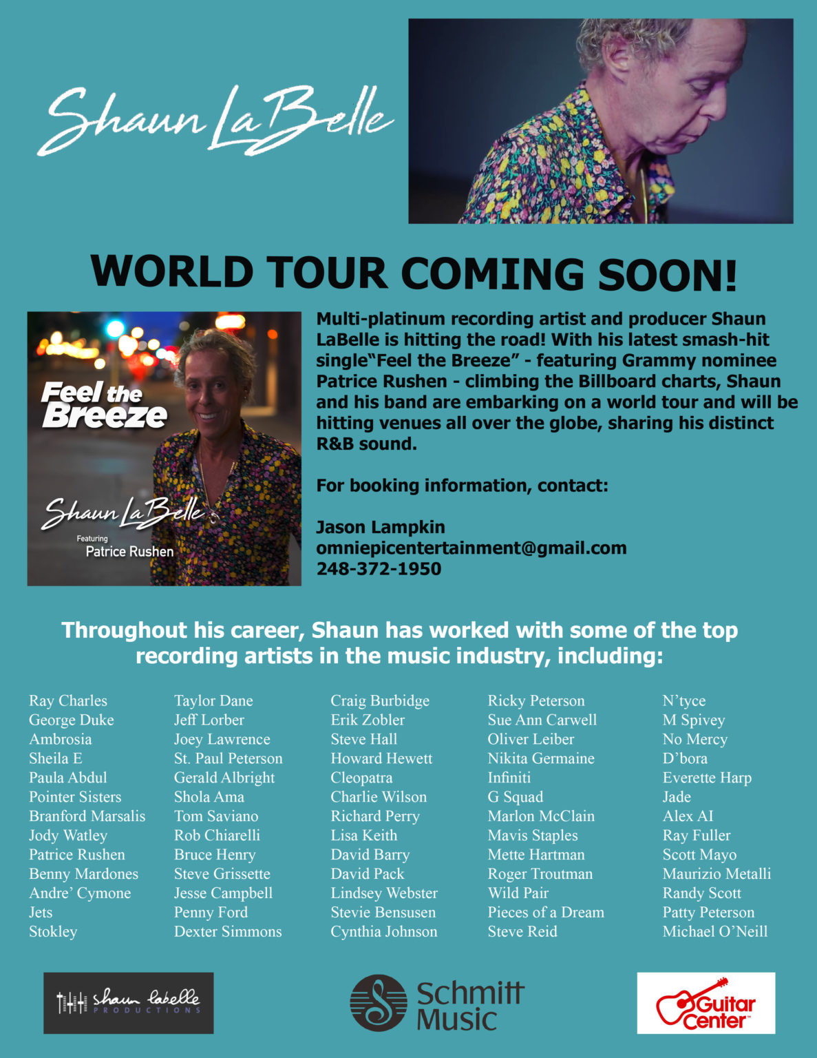 Multi-Platinum Artist Shaun LaBelle Joins Grander Radio With “The Groove” - Grander Media